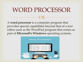 Microsoft word | PPTX