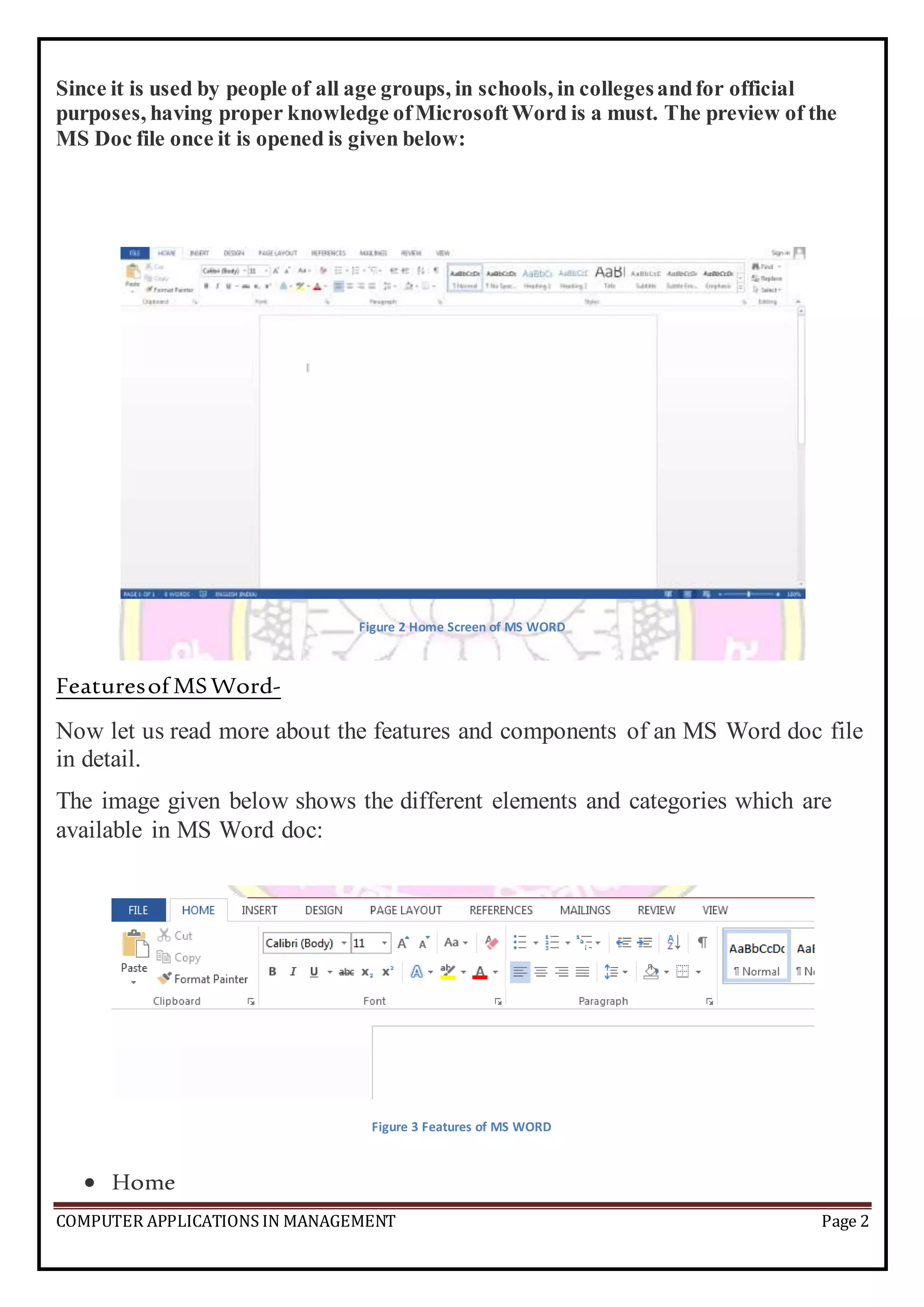 Microsoft word | DOCX