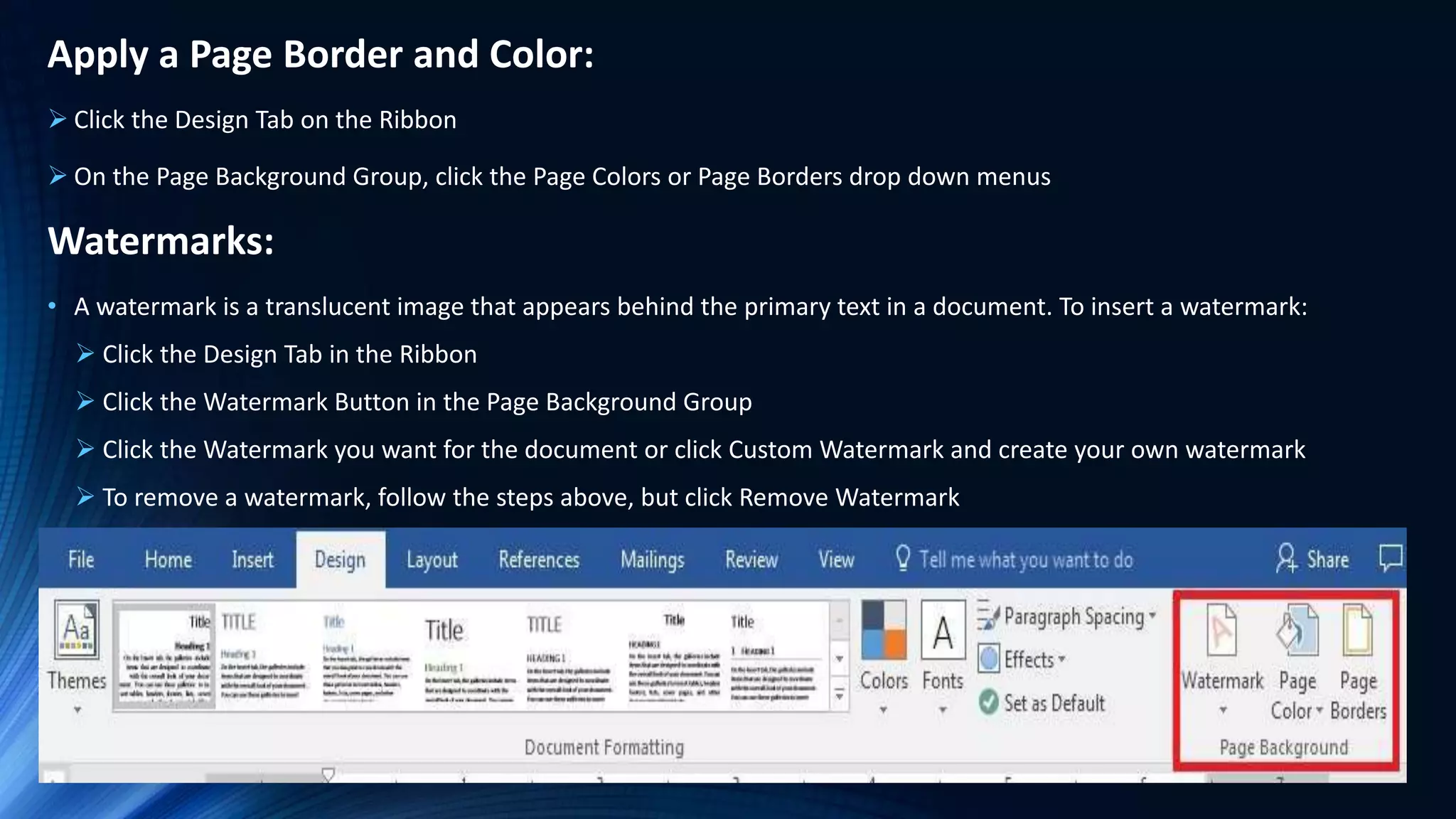 Microsoft word | PPTX