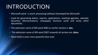 microsoft word microsoft wordmicrosoft wordmicrosoft word | PPT