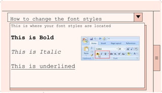TLE - INFORMATION and COMMUNICATION TECHNOLOGY Microsoft Word | PPTX