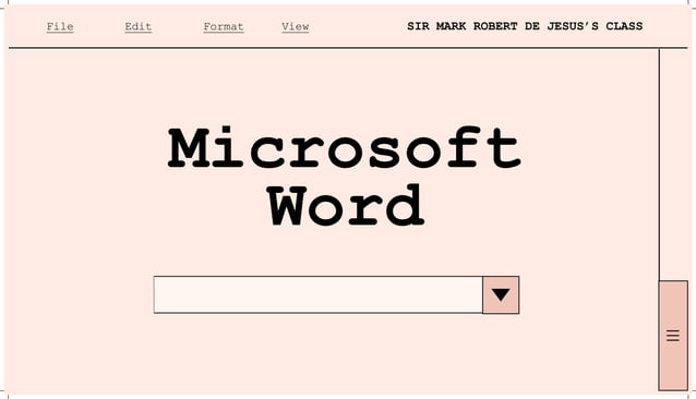 TLE - INFORMATION and COMMUNICATION TECHNOLOGY Microsoft Word | PPTX ...