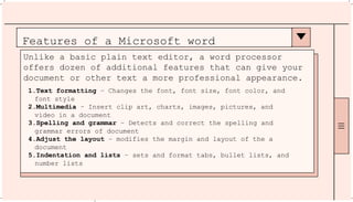 TLE - INFORMATION and COMMUNICATION TECHNOLOGY Microsoft Word | PPTX