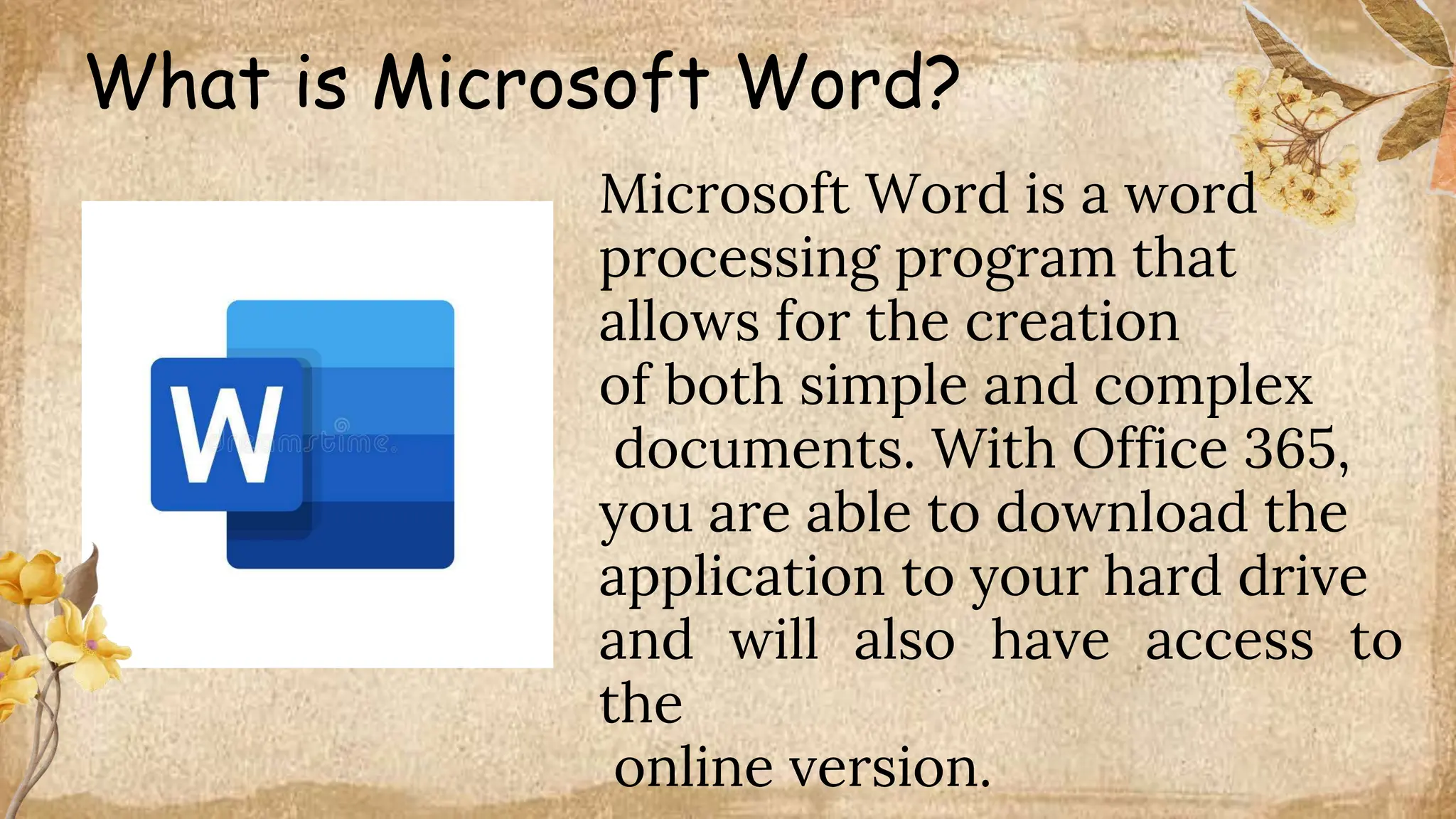 Microsoft Word Basic Parts and Function.pptx