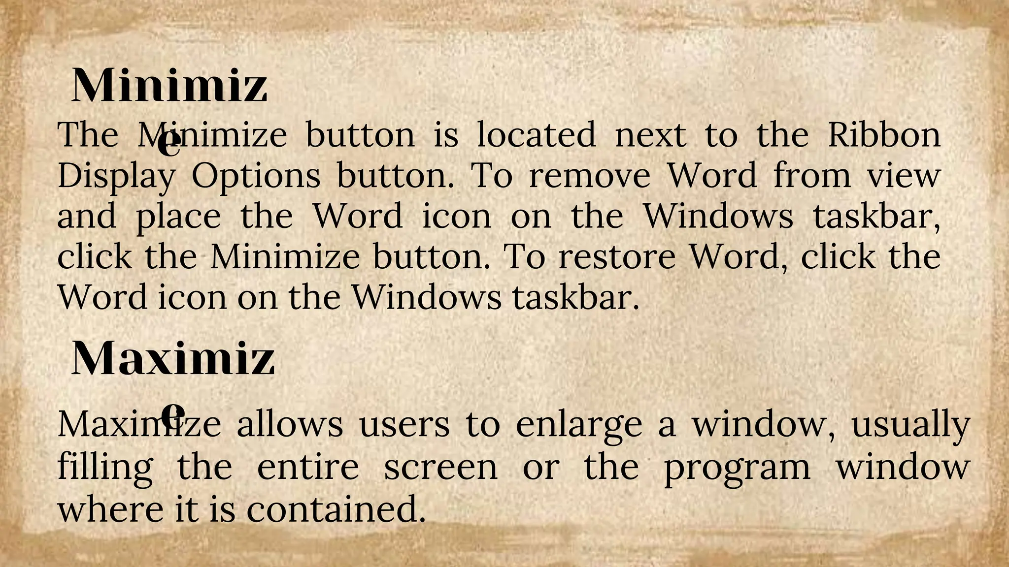 Microsoft Word Basic Parts and Function.pptx