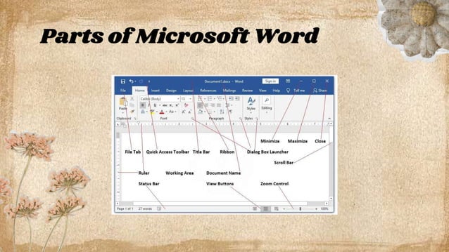 Microsoft Word Basic Parts and Function.pptx