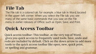 Microsoft Word Basic Parts and Function.pptx
