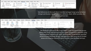 microsoft word pengenalan sejarah langkah dan versi | PPTX