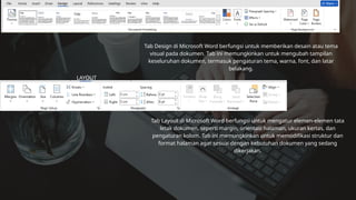 microsoft word pengenalan sejarah langkah dan versi | PPTX