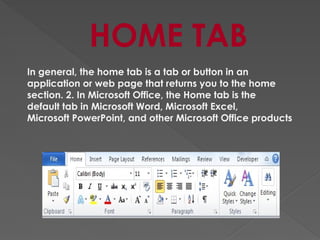 Comprehensive Guide to Microsoft Word Features and Interface | PPTX