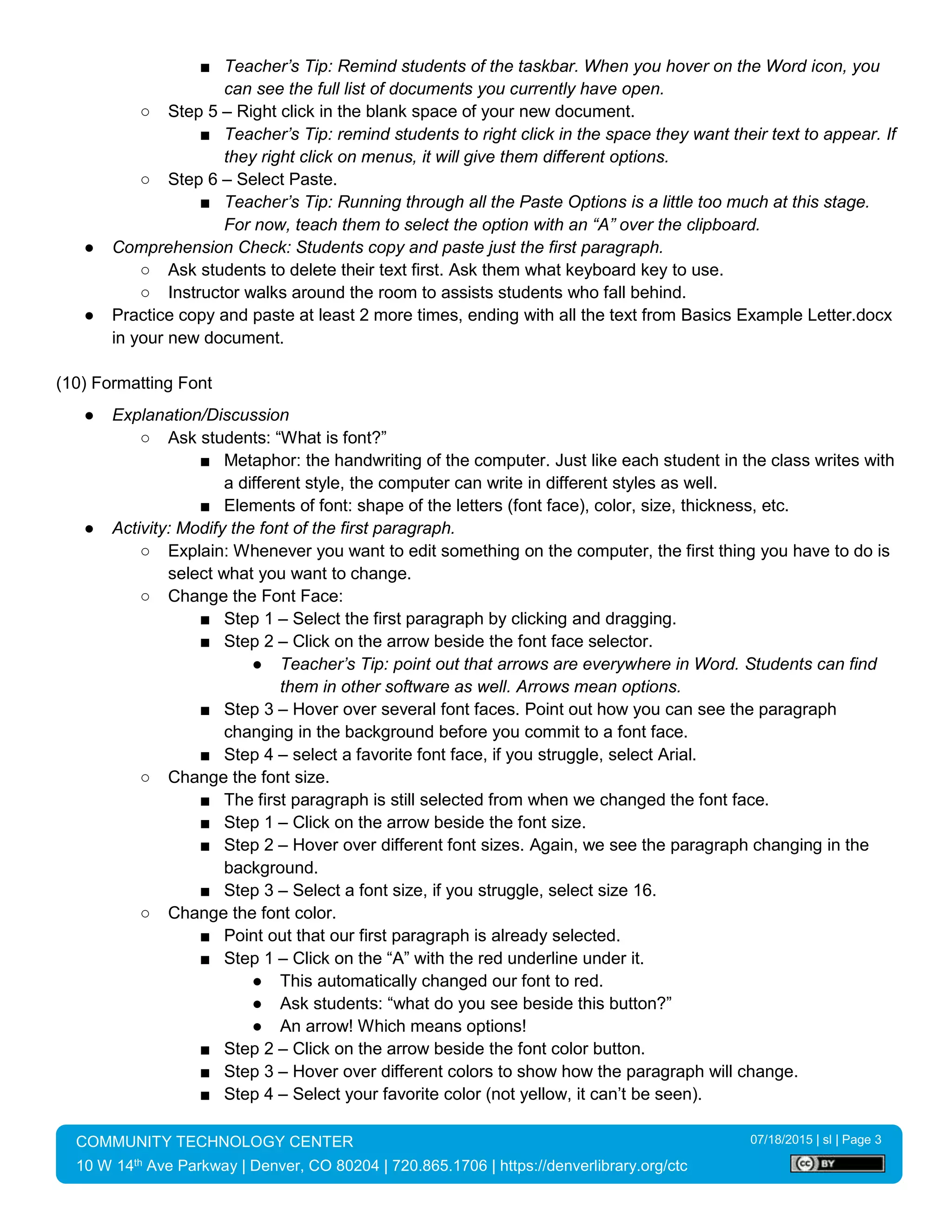 Microsoft Word - Basics Lesson Plan.docx