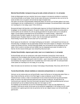 Bewonersbrief december Stationseiland | PDF