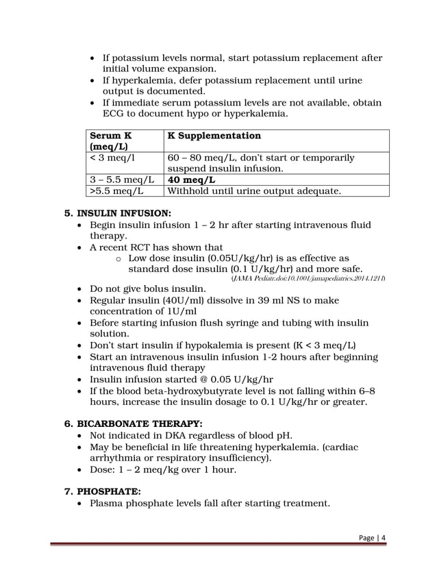 Diabetic Ketoacidosis | PDF