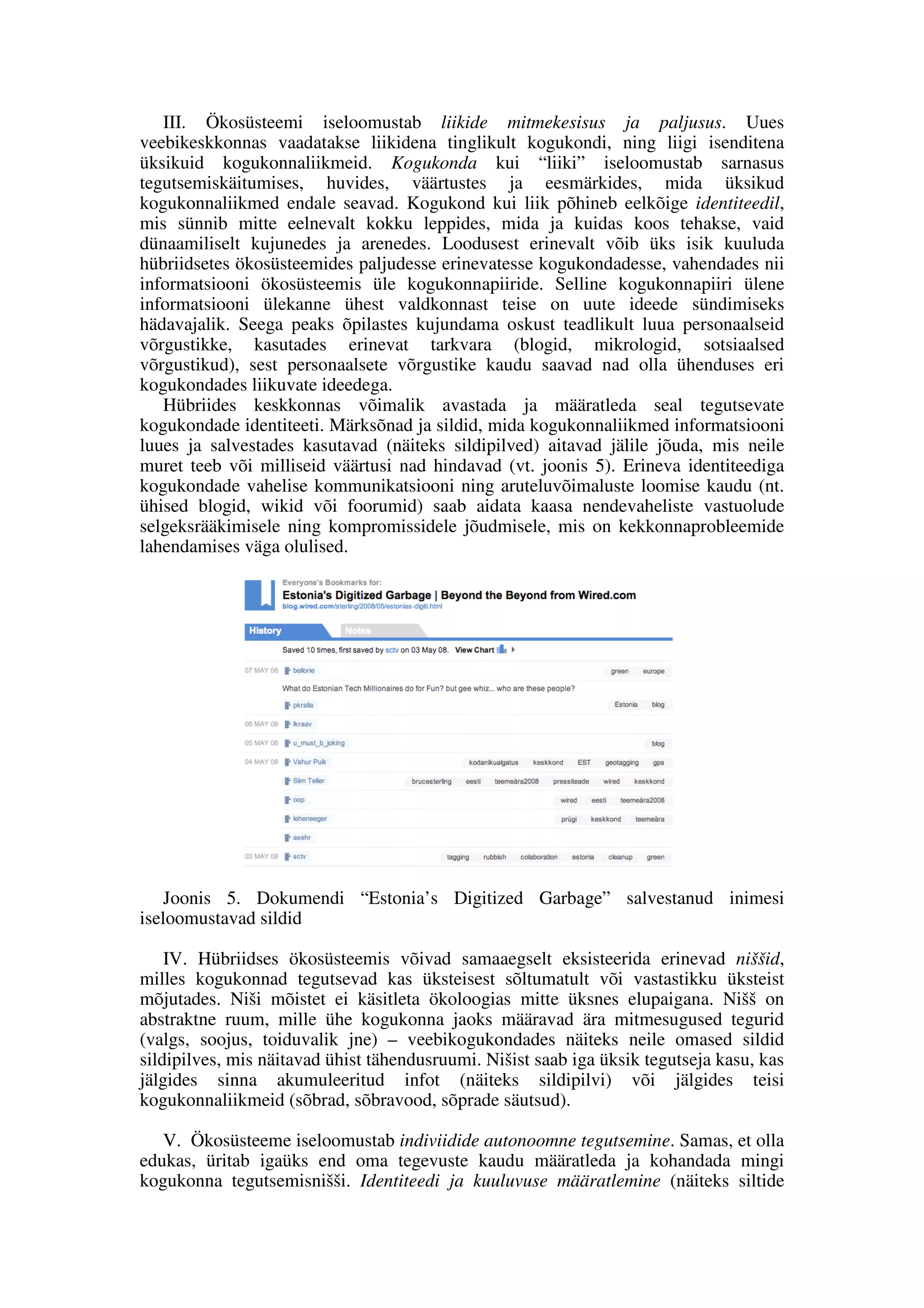 Kai Pata - Ökoloogiline uus veeb ja selle kasutamine keskkonnahariduses | PDF