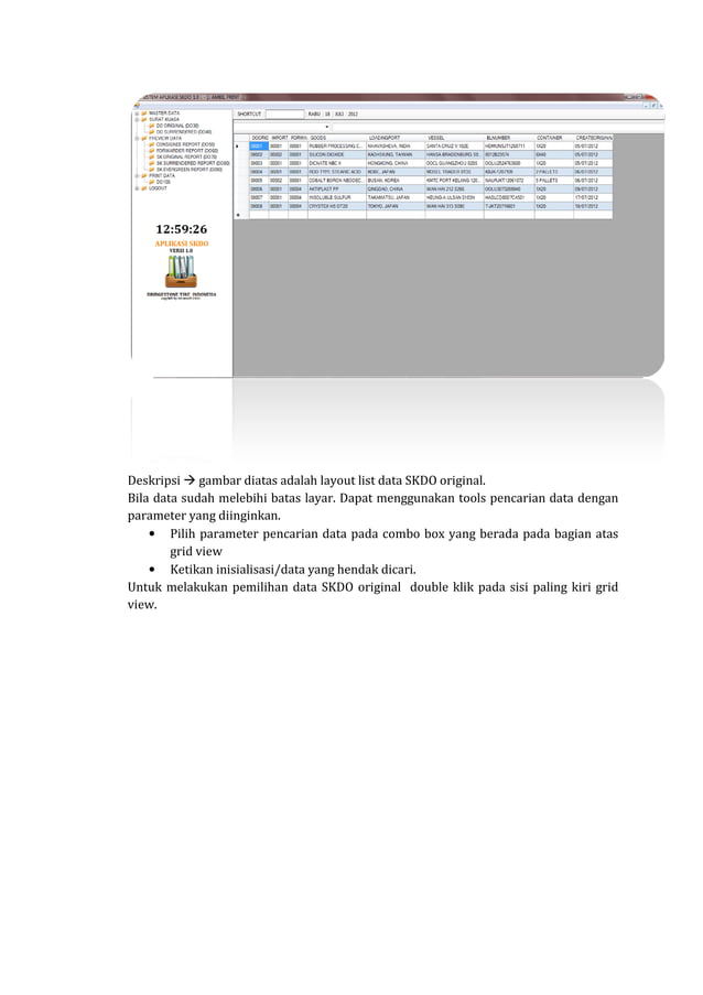 User Guide APLIKASI SKDO 1.0 | PDF