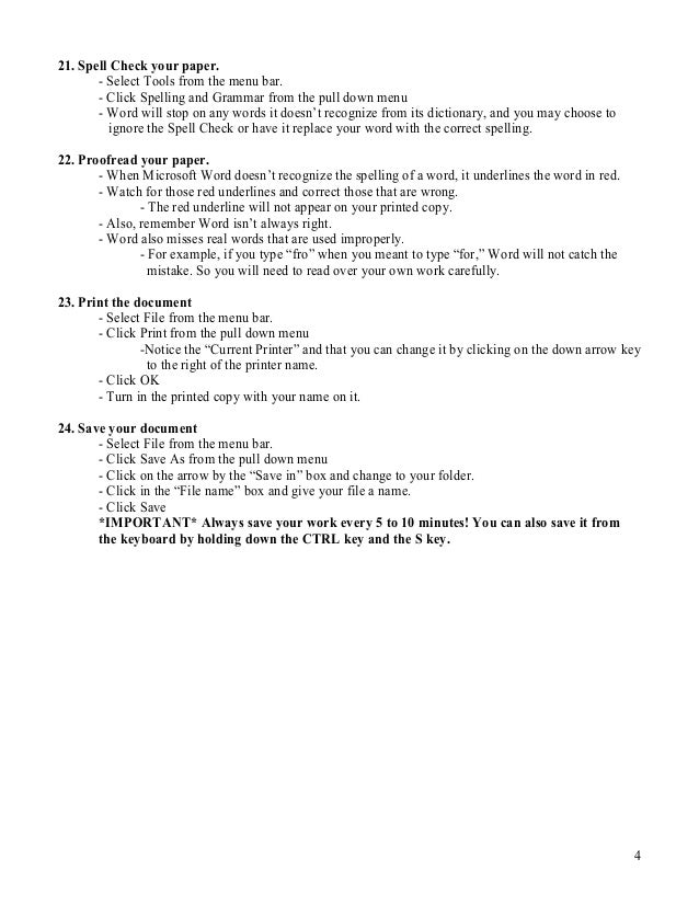 Microsoft word -_microsoft_word_exercise