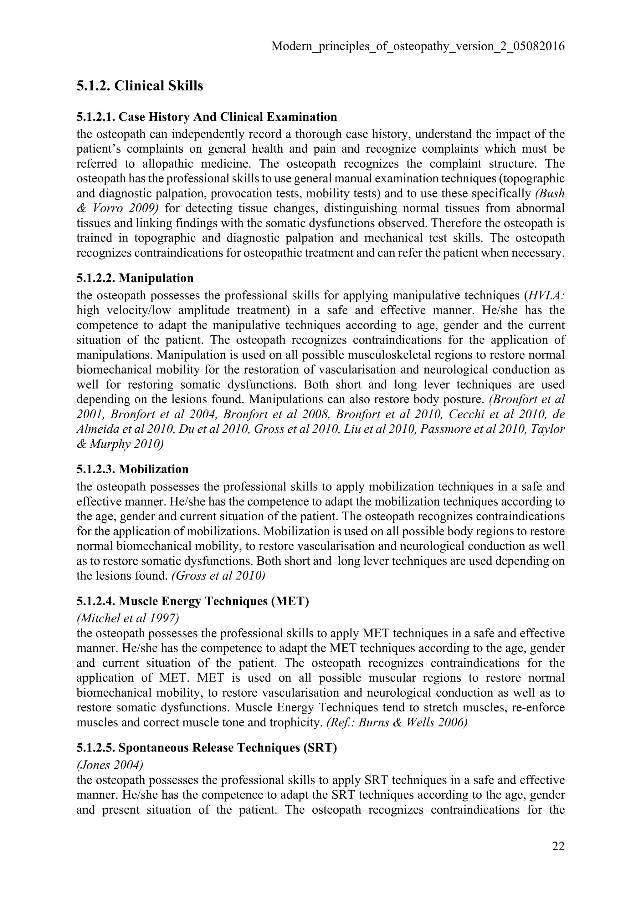 Modern Principles of Osteopathy | PDF
