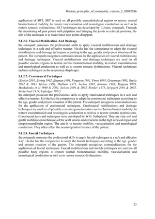 Modern Principles of Osteopathy | PDF