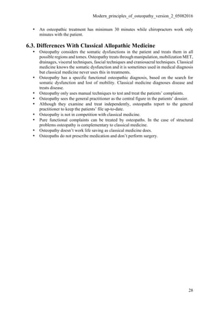 Modern Principles of Osteopathy | PDF