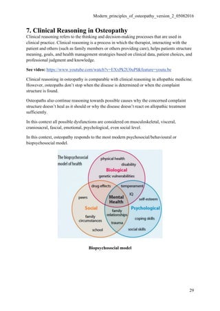 Modern Principles of Osteopathy | PDF