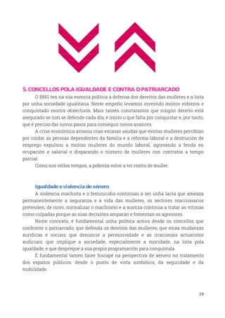 Programa electoral do BNG do Porriño | PDF