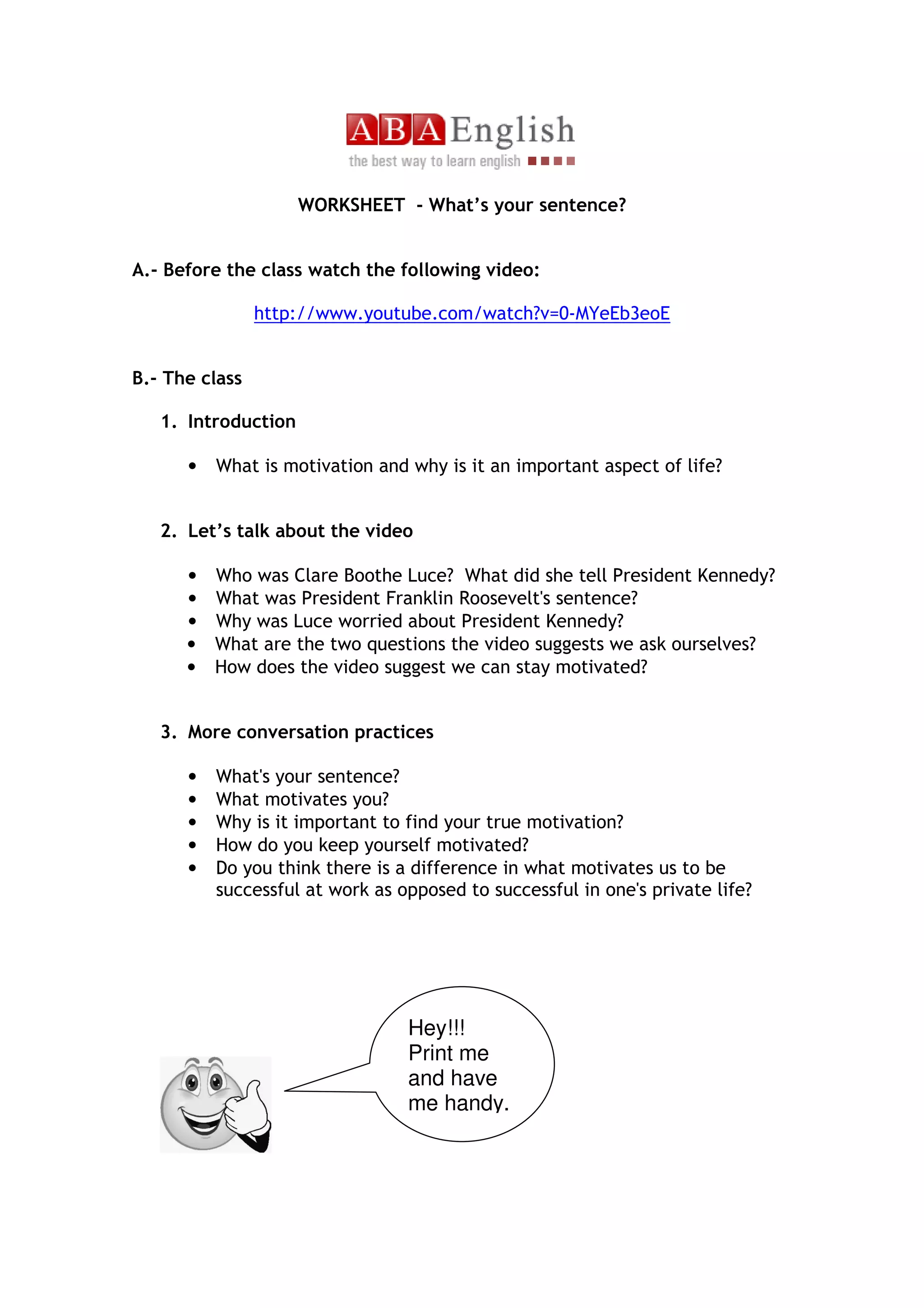 What's your sentece? | PDF