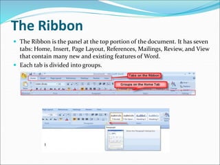 Microsoft Word 2007 training.ppt