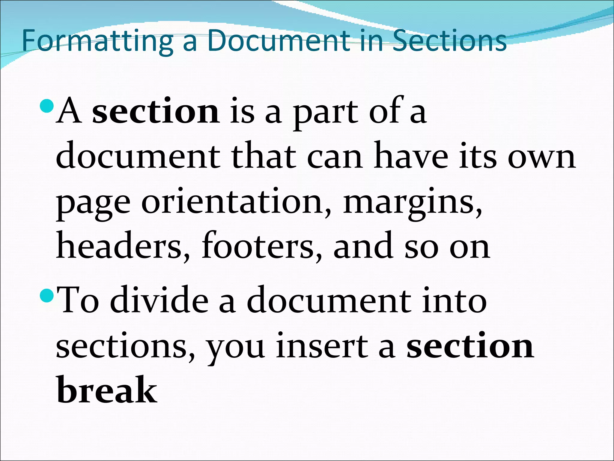 Microsoft word 2007 tutorial | PPT