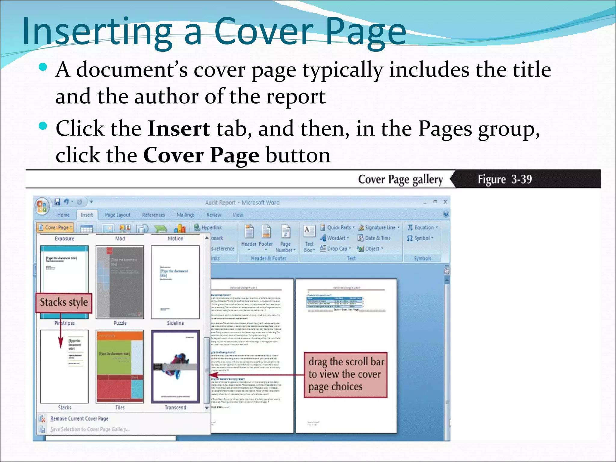 Microsoft word 2007 tutorial | PPT