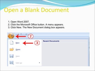Microsoft word 2007 tutorial | PPT