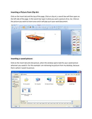 Microsoft word 2007_tutorial | PDF