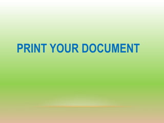 Microsoft Word 2010 Beginning Class | PPTX