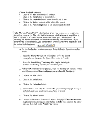 Microsoft Word 2013 key features, tools, and techniques | PDF