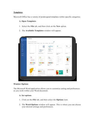 Microsoft Word 2013 key features, tools, and techniques | PDF