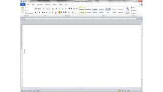 Microsoft Word basics for students learning notes | PPTX