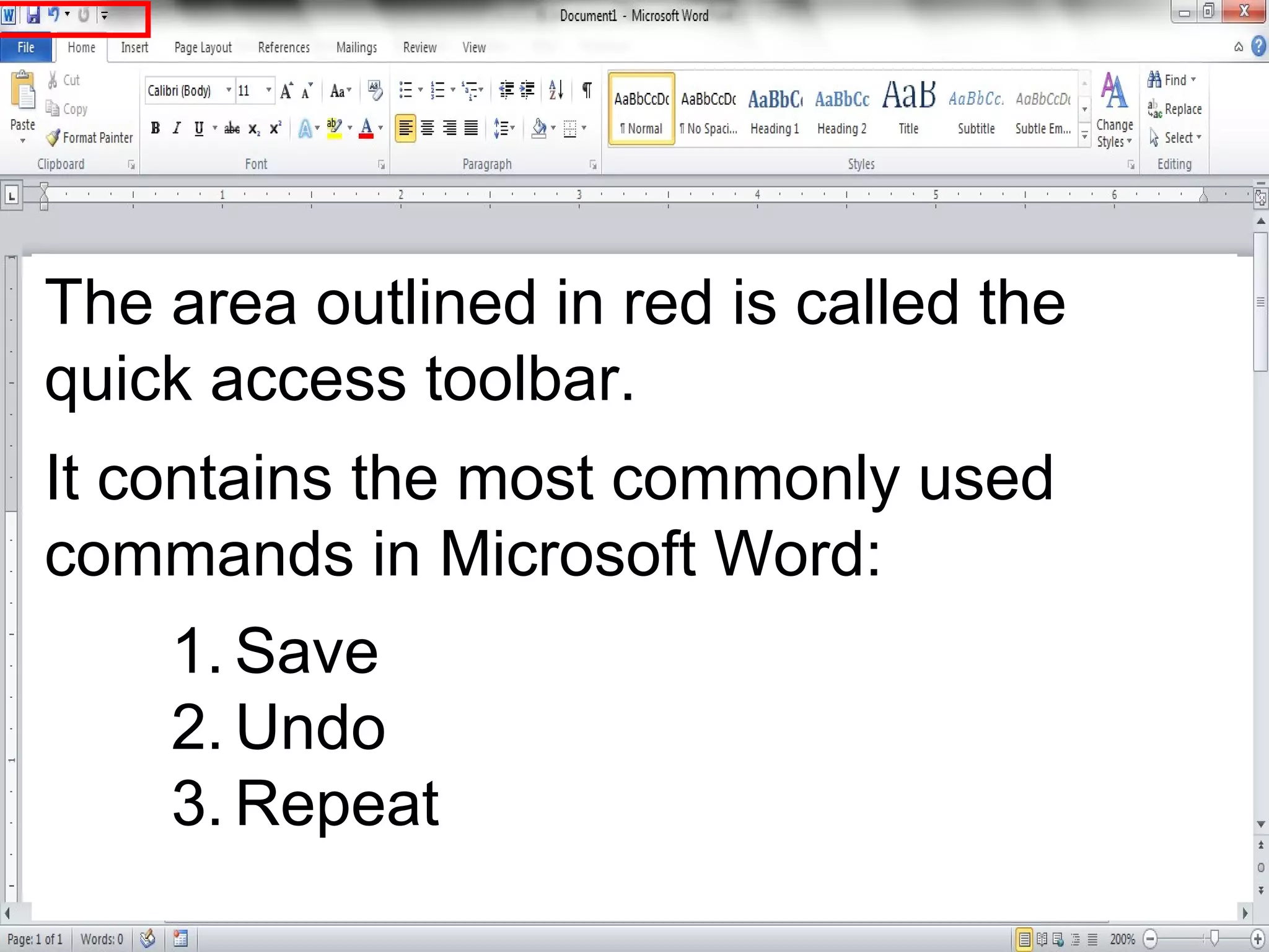 Microsoft word basics | PPT