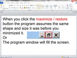 Microsoft word basics | PPT