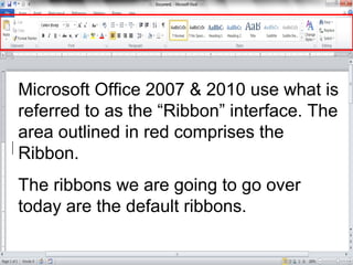 Microsoft word basics | PPT