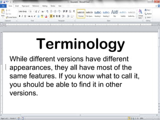 Microsoft word basics | PPT