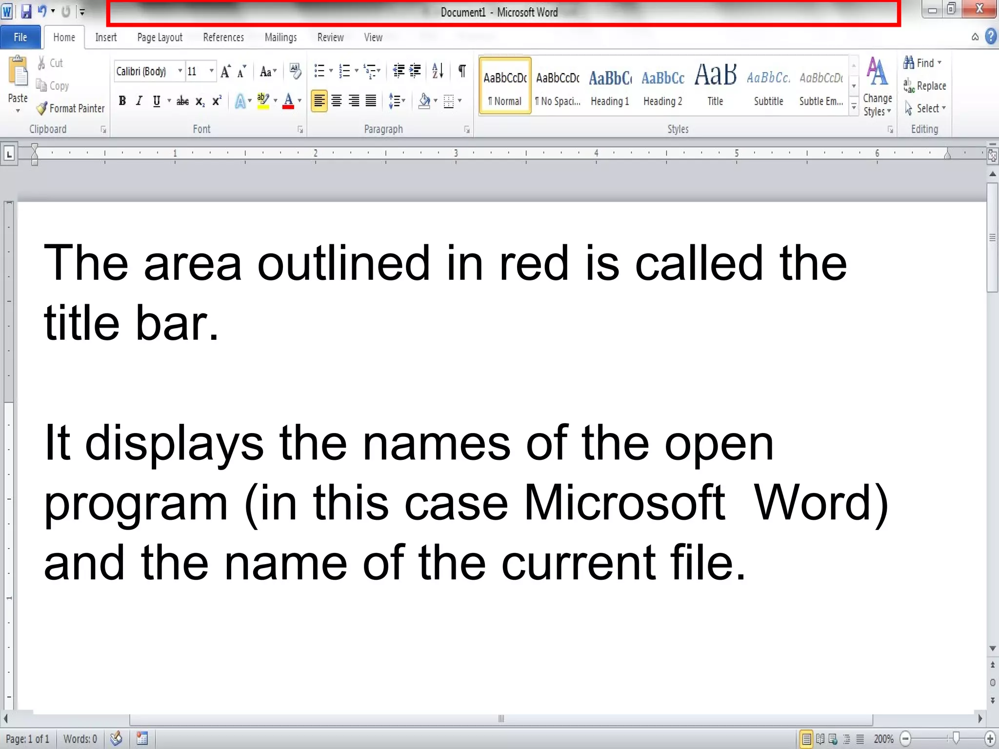 Microsoft word basics | PPT