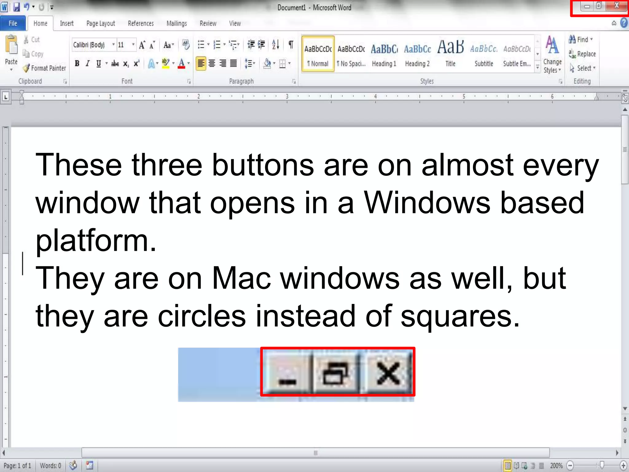 Microsoft Word Basics2.ppt | Operating Systems | Computer Software and ...