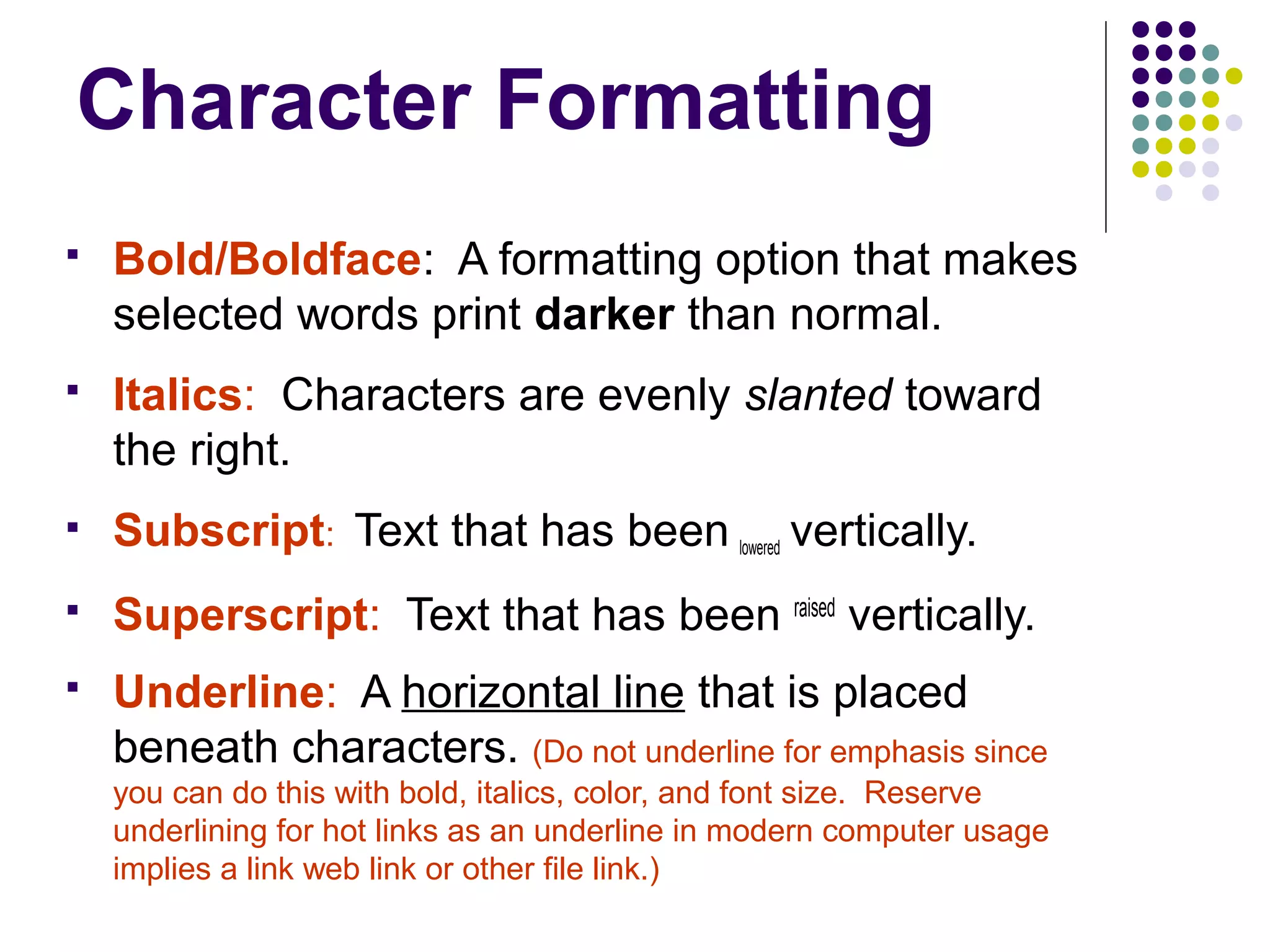 Microsoft word basics ppt | PPT