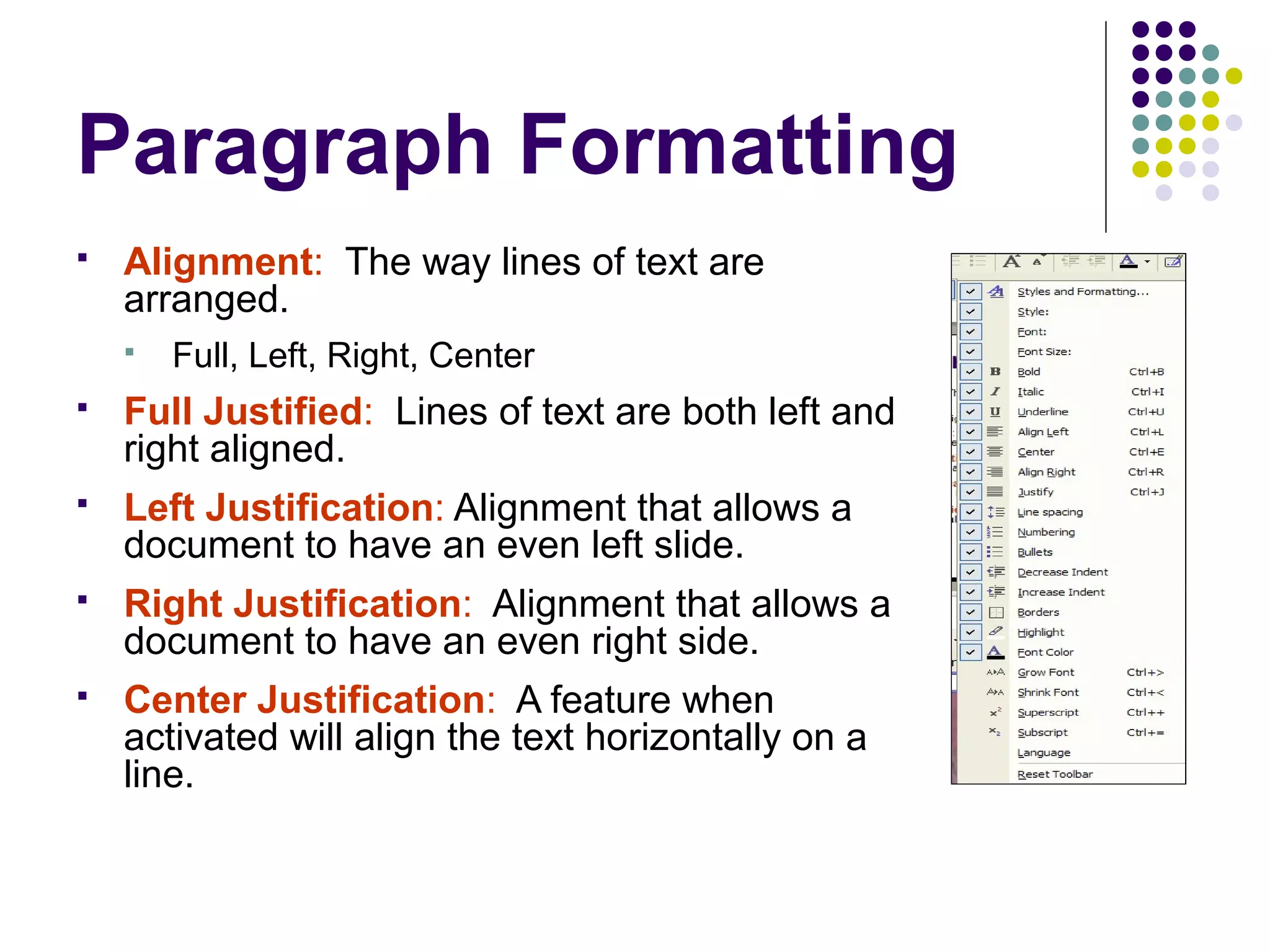 Microsoft word basics ppt | PPT