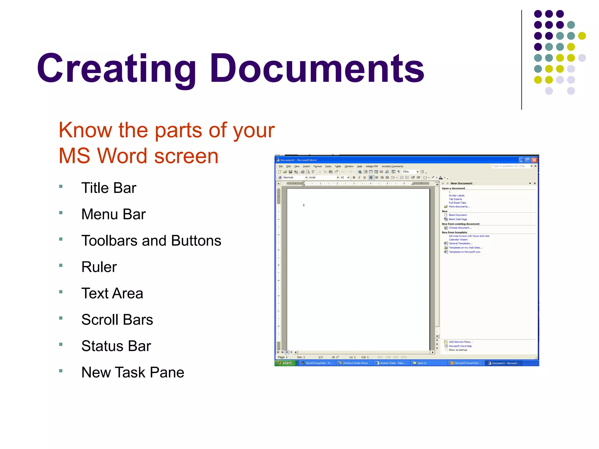 Microsoft word basics ppt | PPT