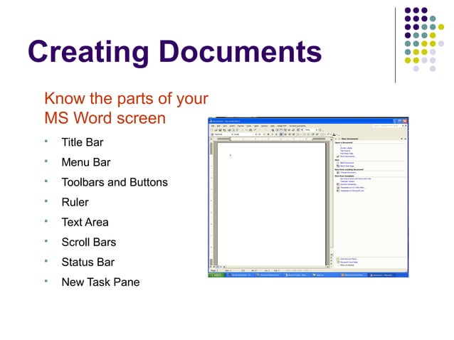 Microsoft word basics ppt | PPT | Desktop Publishing | Computer ...
