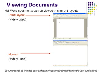 Microsoft word basics ppt | PPT