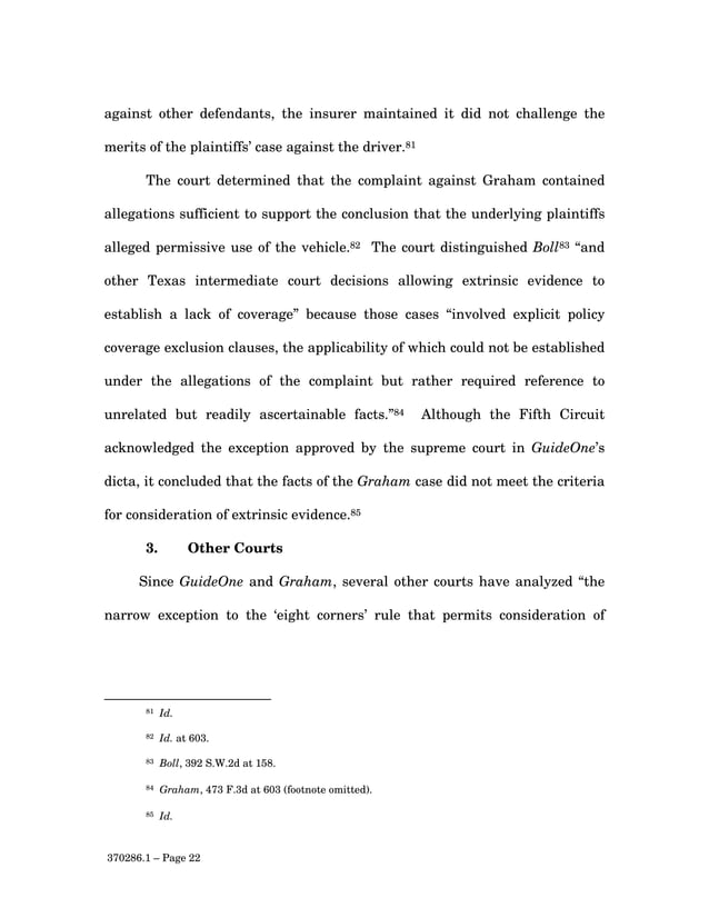 Duty to Defend - Paper (April 2008) | PDF