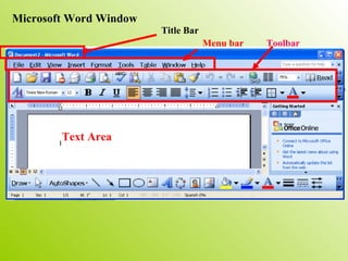 Microsoft word toolbar - comlasopa