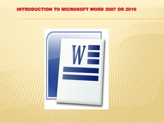 Microsoft Word 2007 Logo