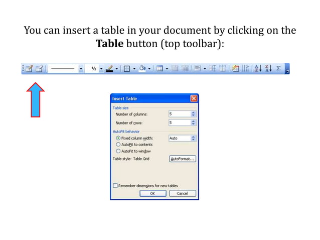 Microsoft word presentation | PPTX | Desktop Publishing | Computer ...